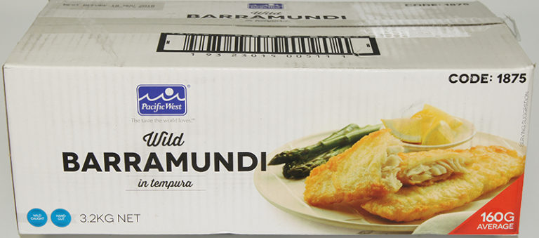 Barra Tempura Fillets 3.2 kg Box - Seafood Warehouse